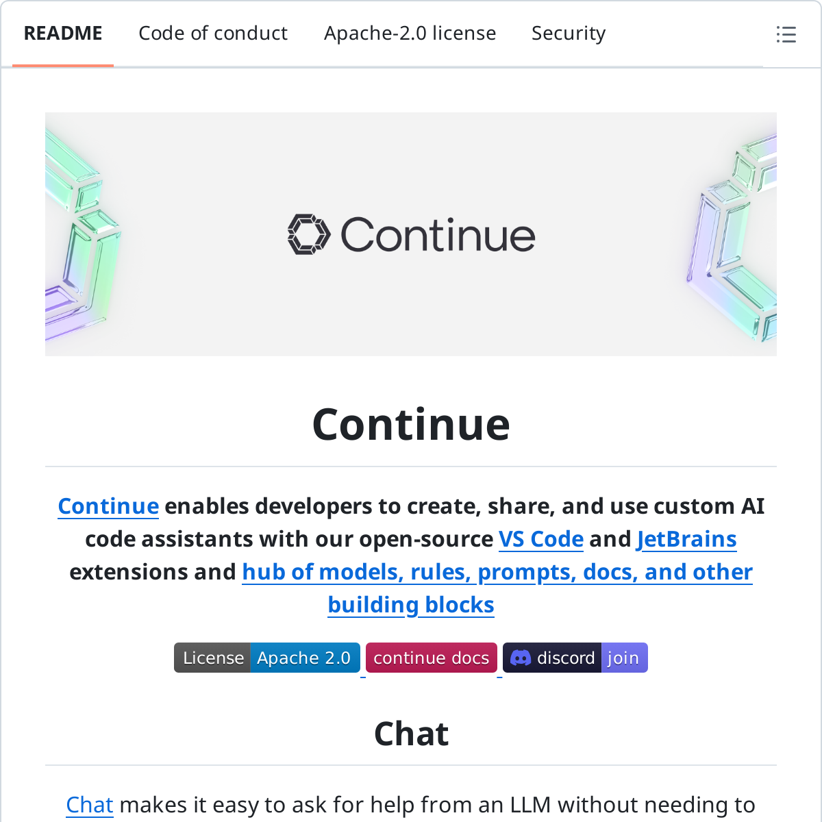 Continue | 开源 AI 编程助手