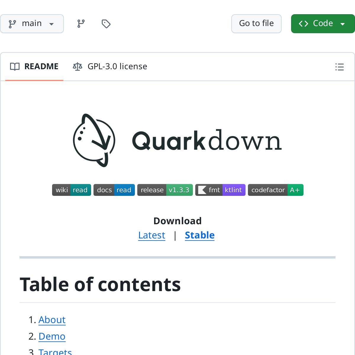 Quarkdown | 超能力多功能 Markdown