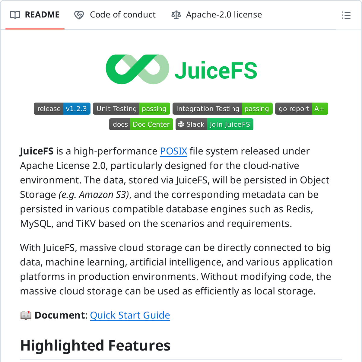 JuiceFS | 分布式文件系统