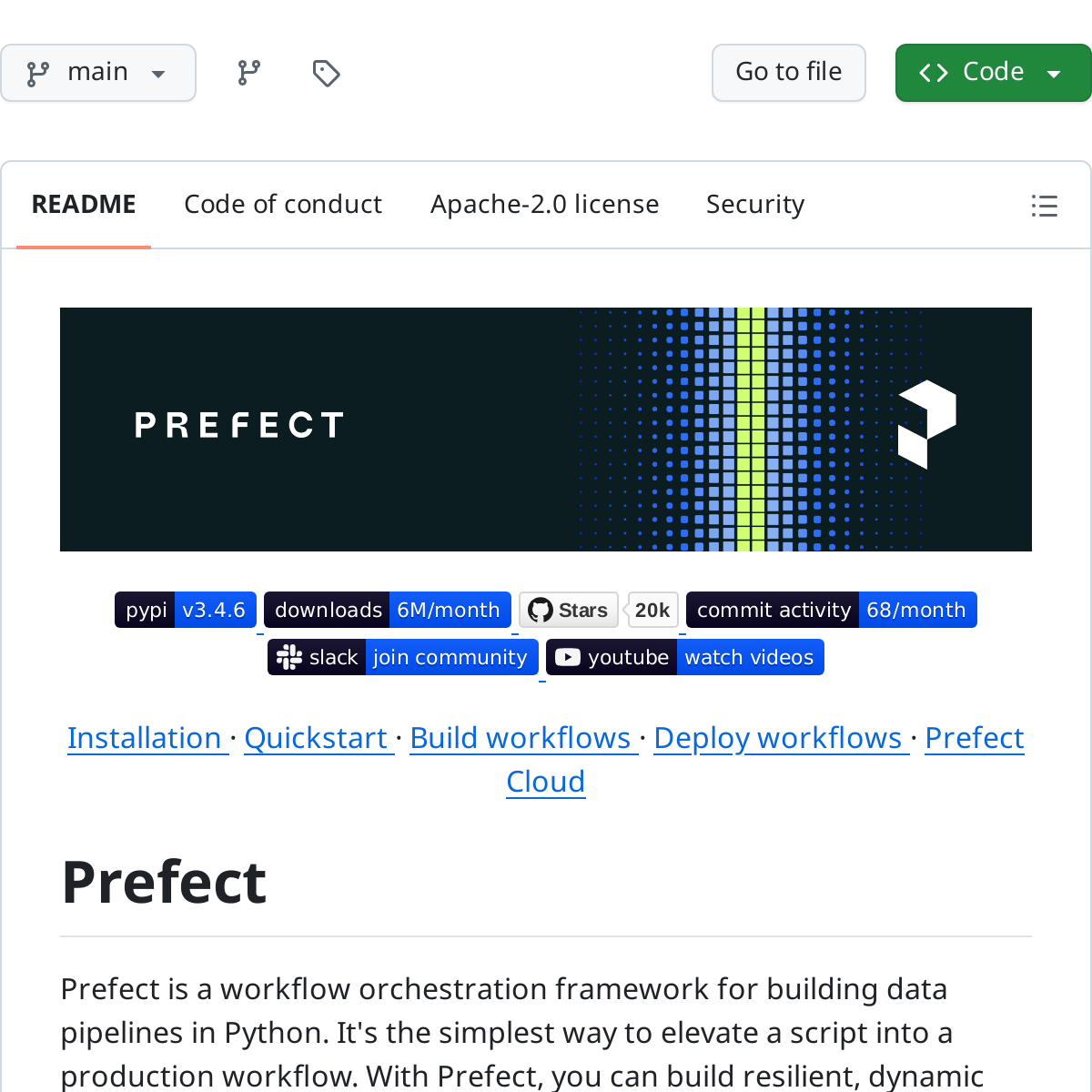 Prefect | Python 数据管道框架