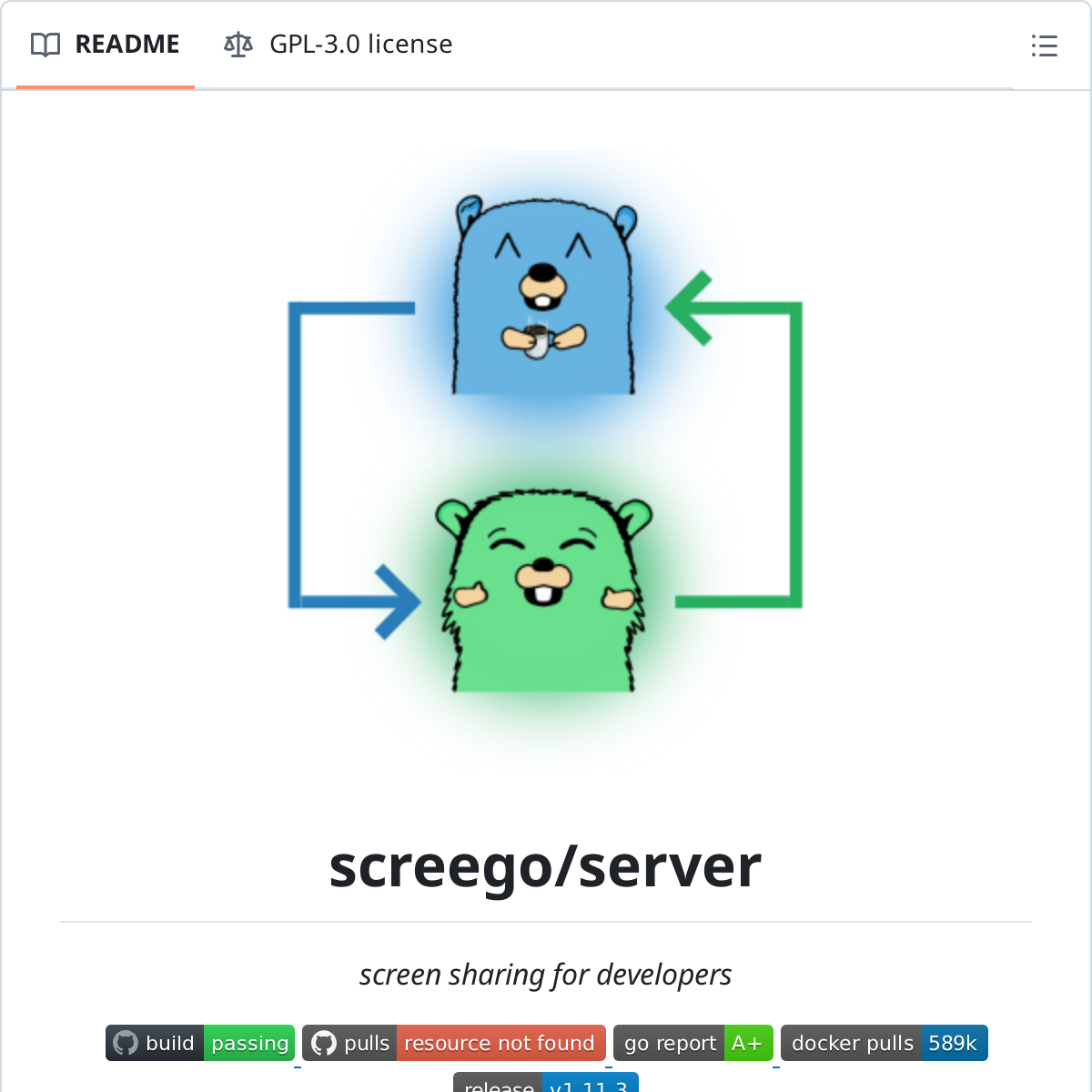 screego | 开源屏幕共享工具