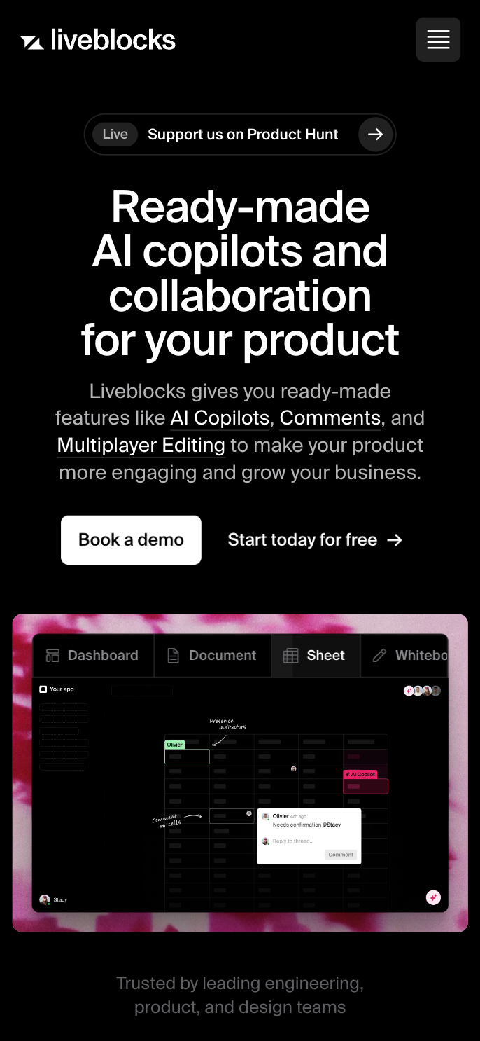 Liveblocks | 为产品加入 AI 协同助手