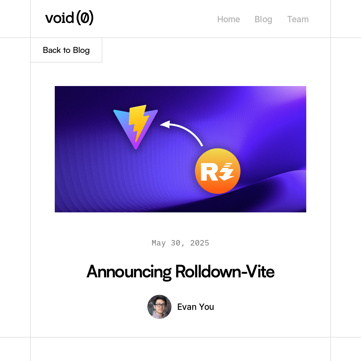 Rolldown-Vite | Vite 构建速度提升显著